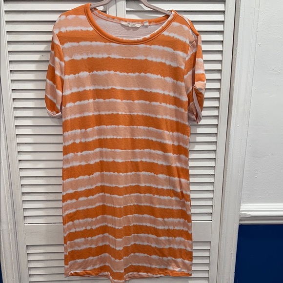 Candace Cameron Bure | Dresses | Candace Cameron Bure Orange And White ...